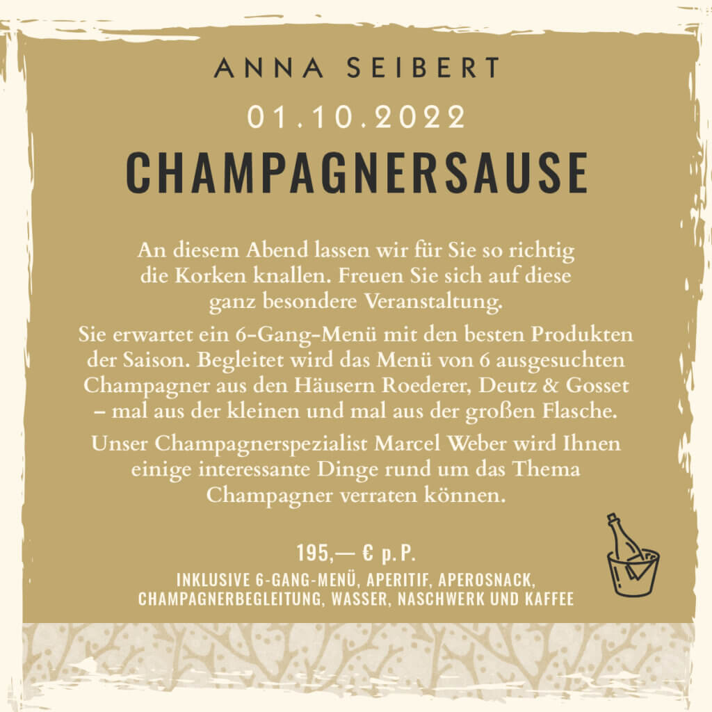 Restaurant Anna Seibert | Feine regionale Küche by Benedikt Frechen