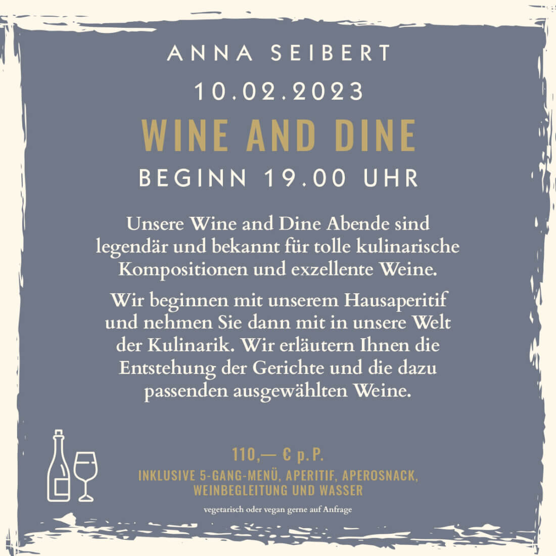 Restaurant Anna Seibert | Feine regionale Küche by Benedikt Frechen
