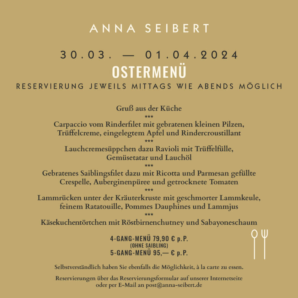 Home - Restaurant Anna Seibert