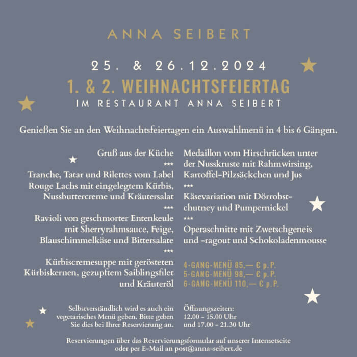 Home - Restaurant Anna Seibert