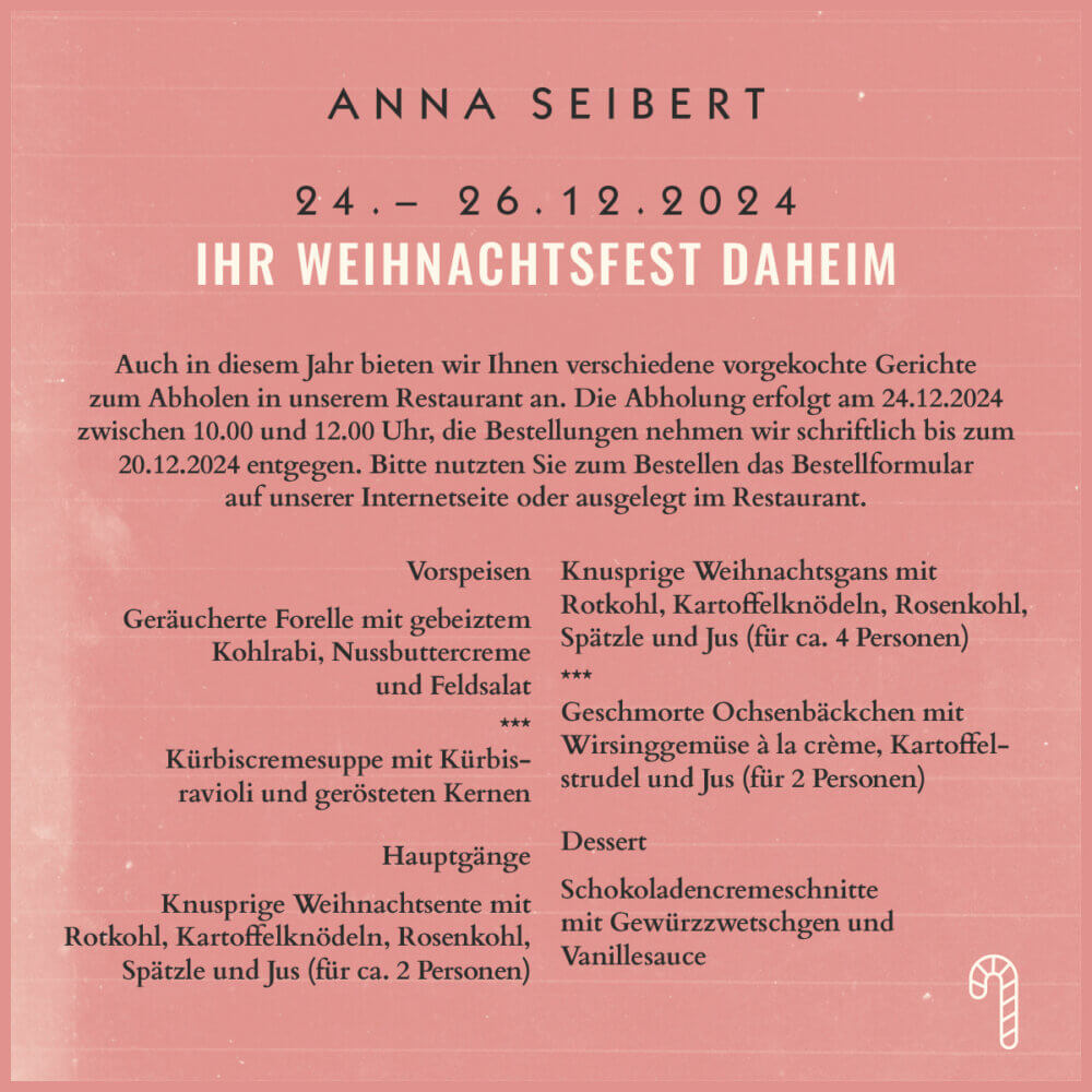 Home - Restaurant Anna Seibert