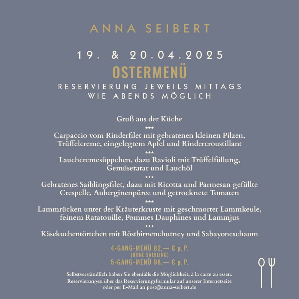 Home - Restaurant Anna Seibert